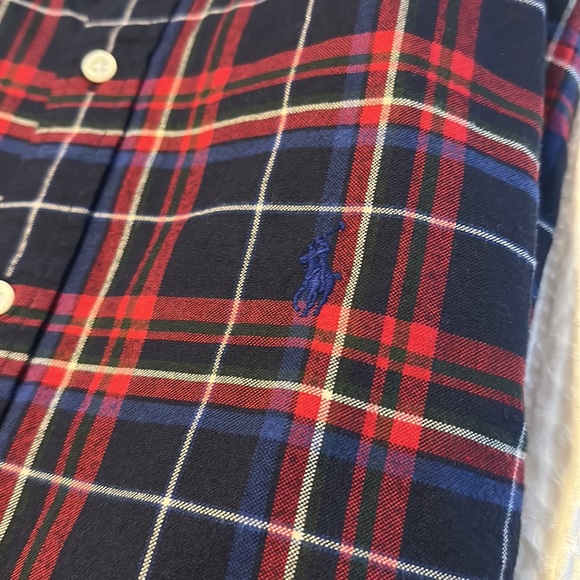 Polo Ralph Lauren | Shirts | Polo Ralph Lauren Mens Long Sleeve Button Down Cotton Shirt In Blue ...